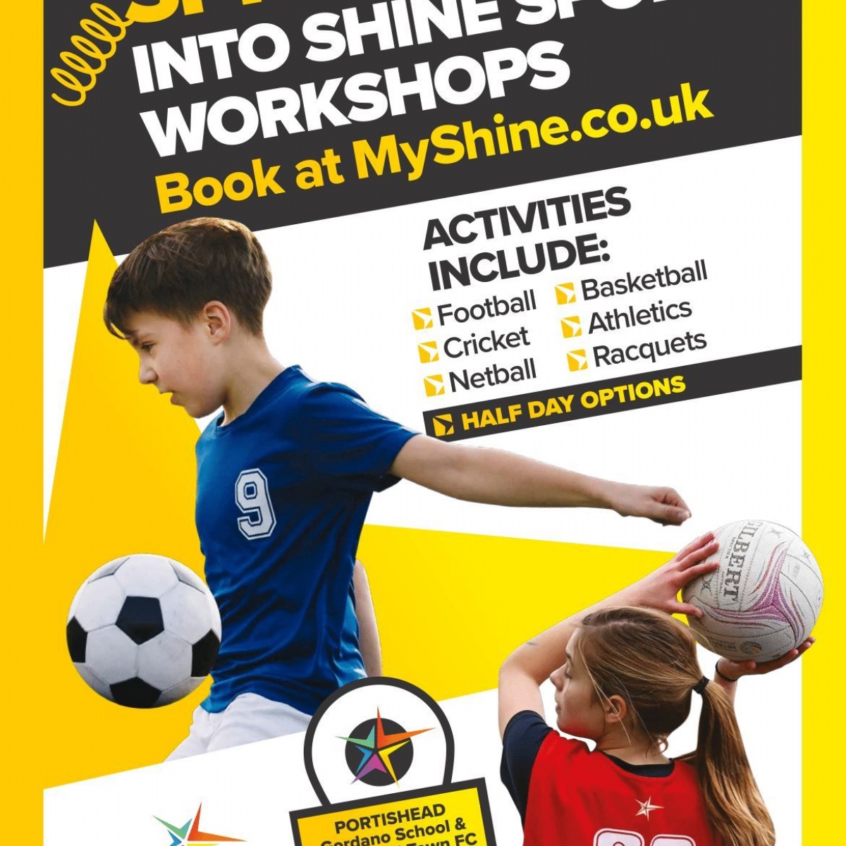 Gordano School - Read on for information about Shine's Holiday Clubs, Sports Workshops and ...